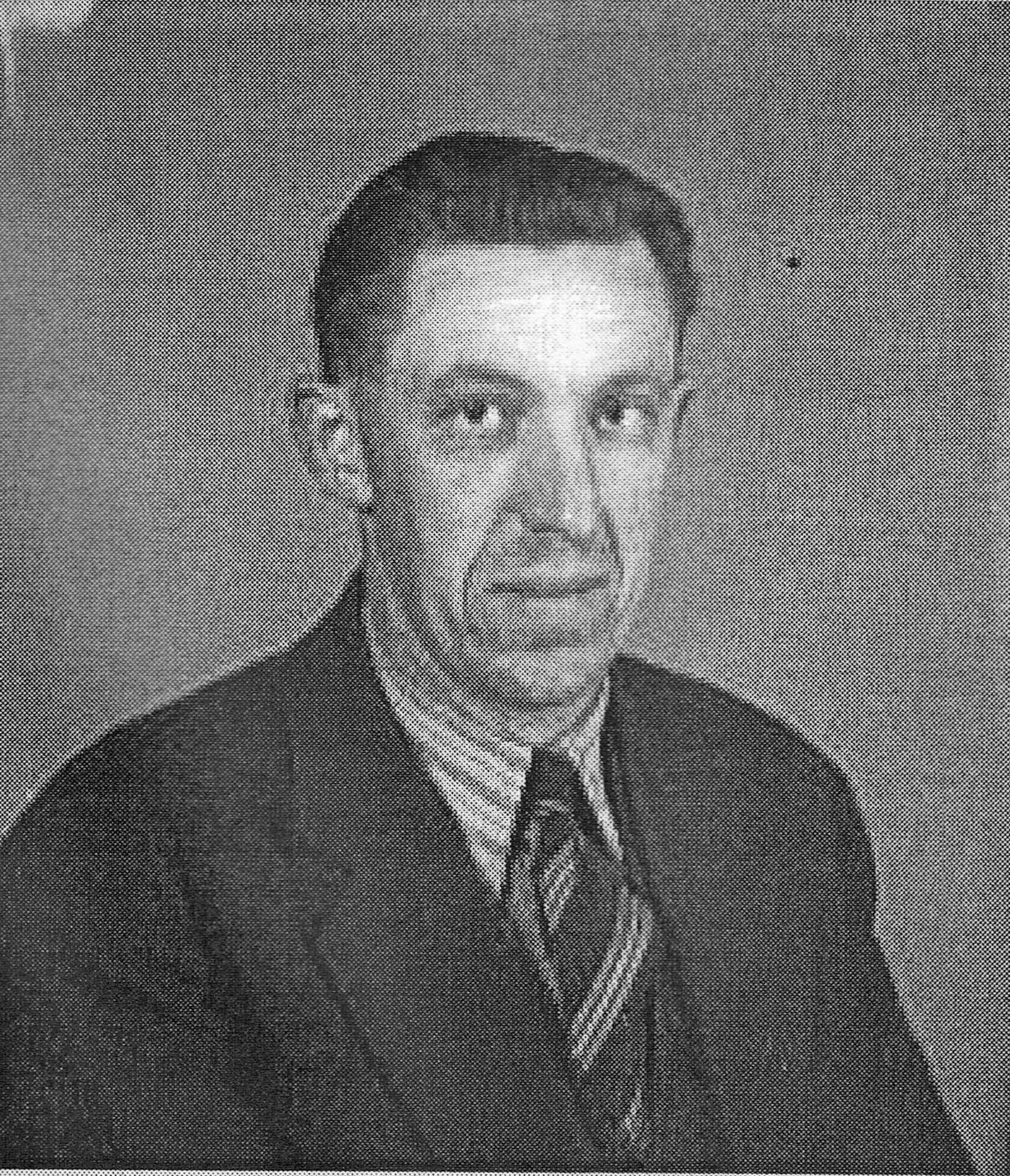 Socialdemokraten Carl Jensen. | Hasle-Egnens Lokalhistorie & Filmværksted